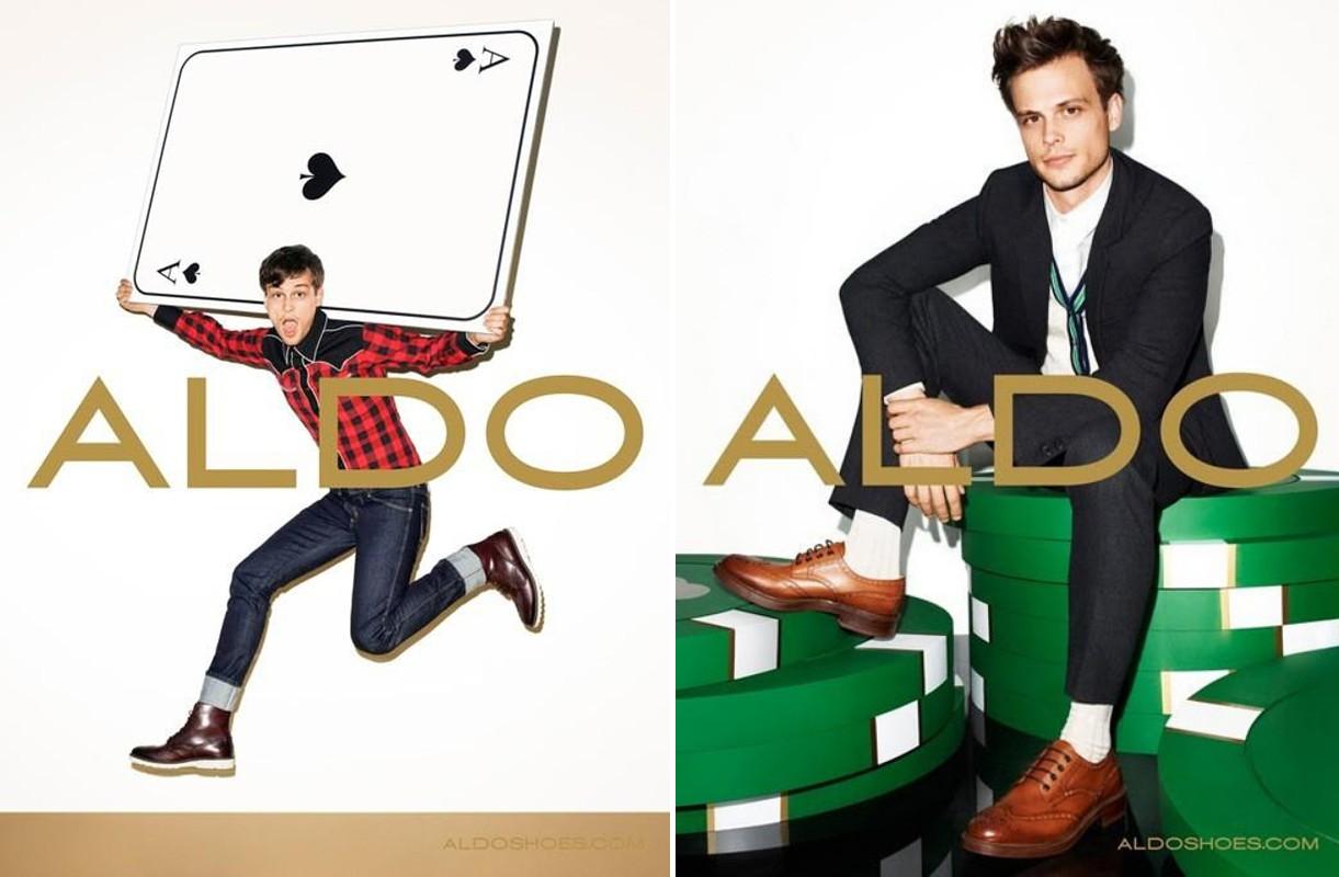 Matthew Gray Gubler Modeling Aldo
