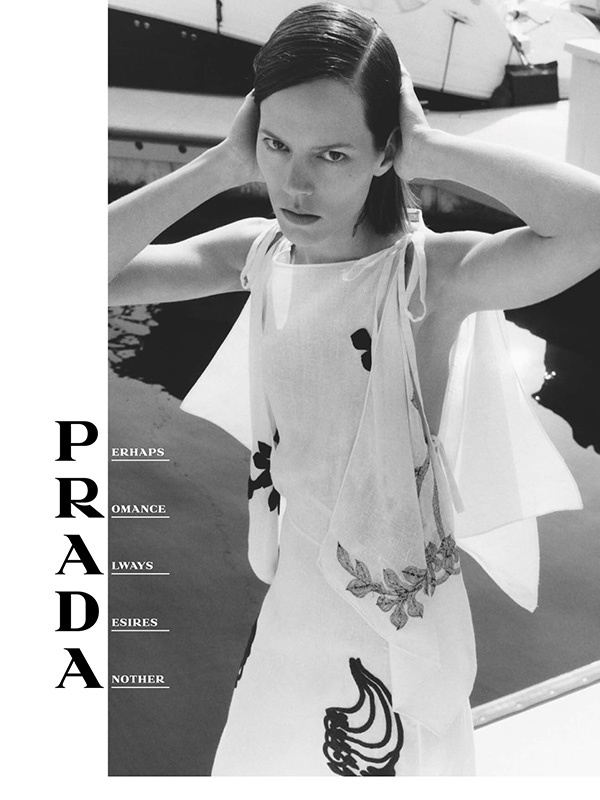 Freja Beha – Jamie Hawkesworth – Prada – SS 2020 – DNA Models