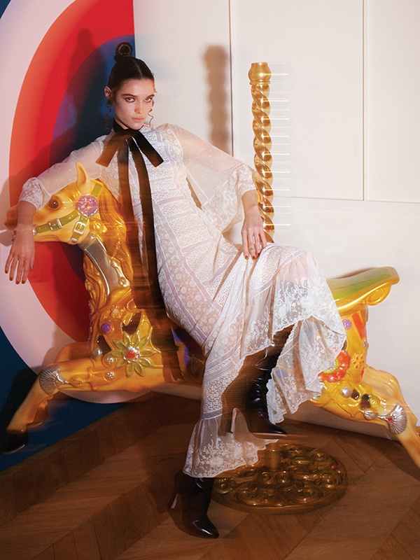 Lily Vogt – David Sims – US Vogue – March 2020 – DNA Models