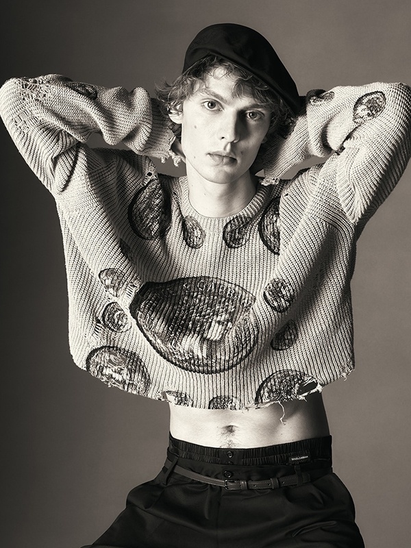 Leon Dame – Dolce & Gabbana Carretto – Steven Meisel – 2023 – DNA Models