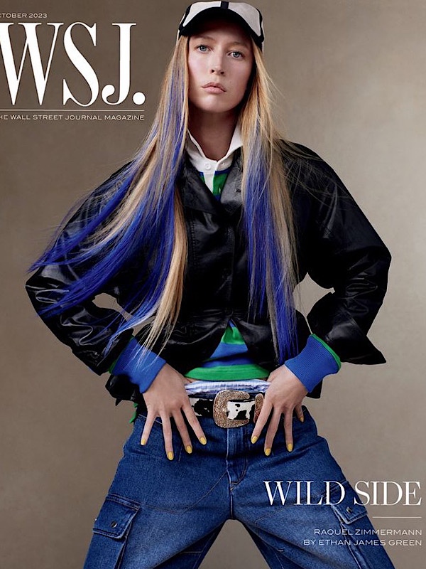 Raquel Zimmermann – WSJ – Ethan James Green – October 2023 – DNA Models