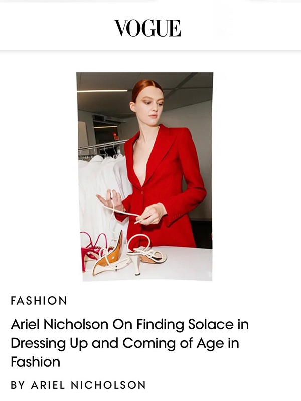 Ariel Nicholson – Vogue – November 2023 – DNA Models