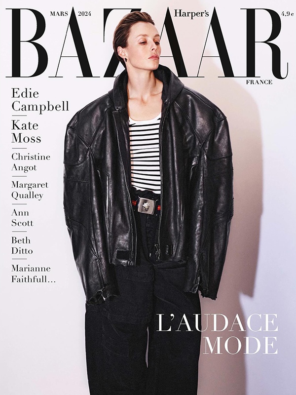 Edie Campbell – Harpers Bazaar France – David Sims – March 2024 – DNA ...